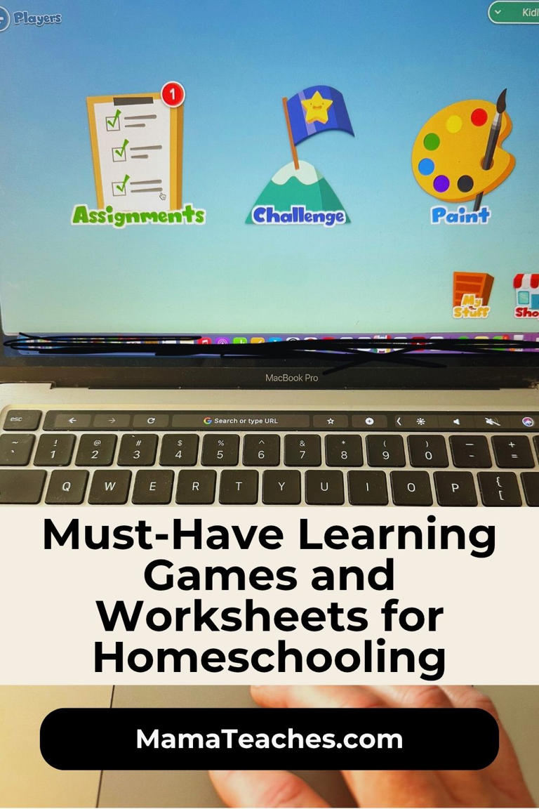 Must-Have Learning Games and Worksheets for Homeschooling