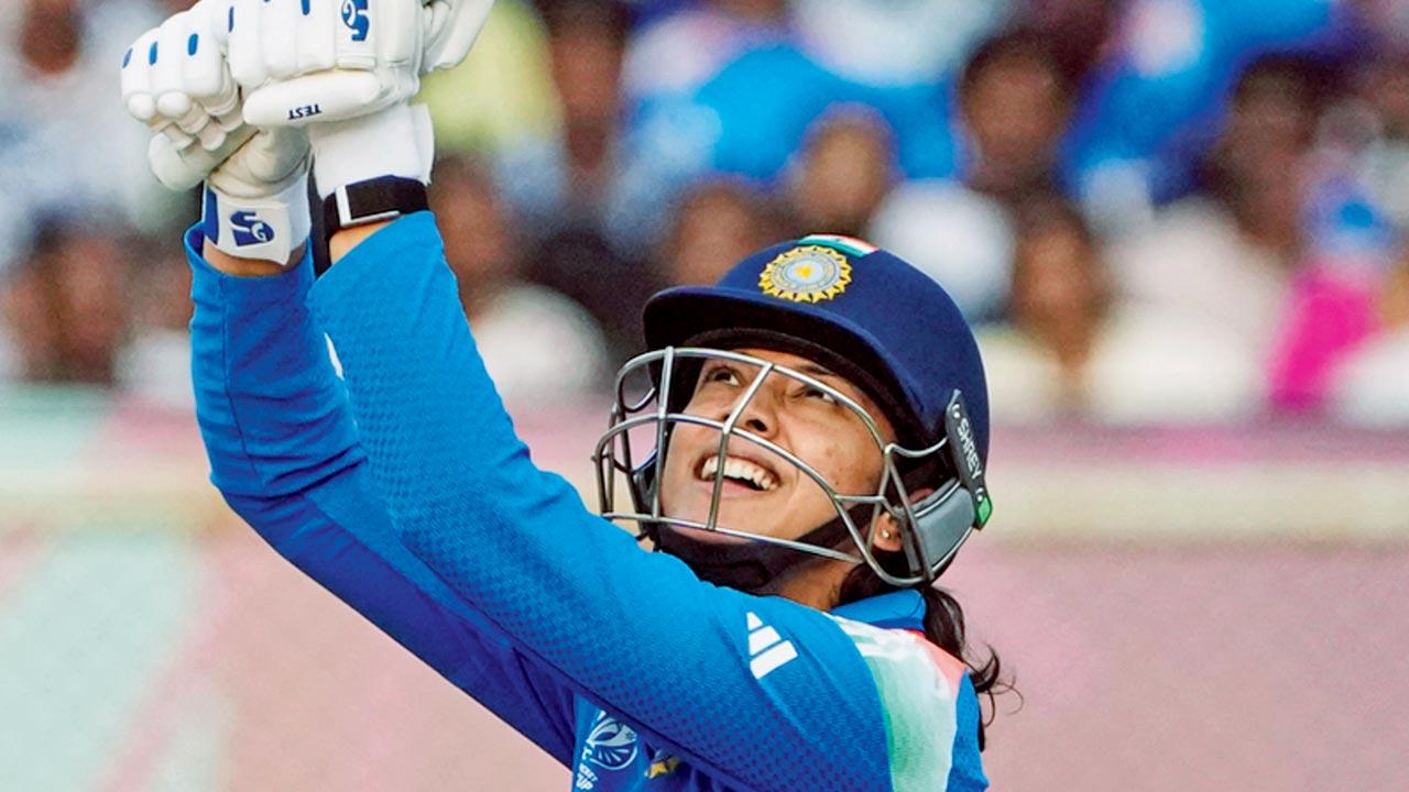 ODI Women`s World Cup 2025: Smriti Mandhana strokes her way into ...