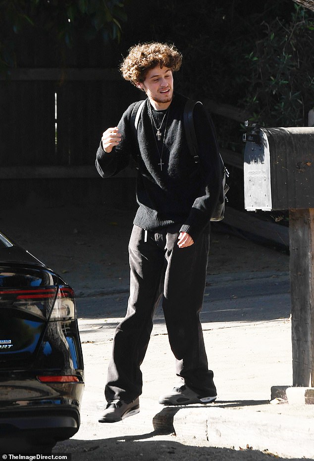 Diane Keaton's grieving son Duke, 25, seen for the first time since ...