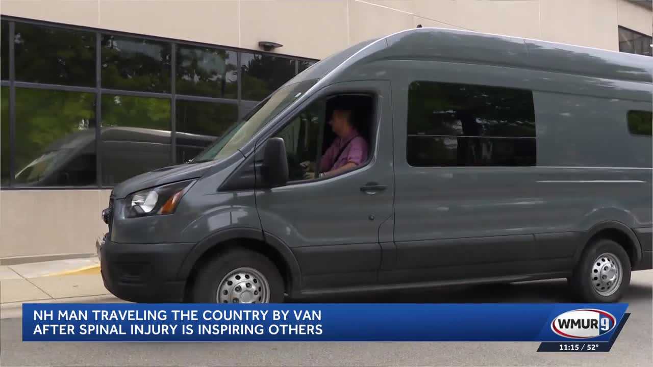 NH man inspires others while traveling the country by van after spinal ...