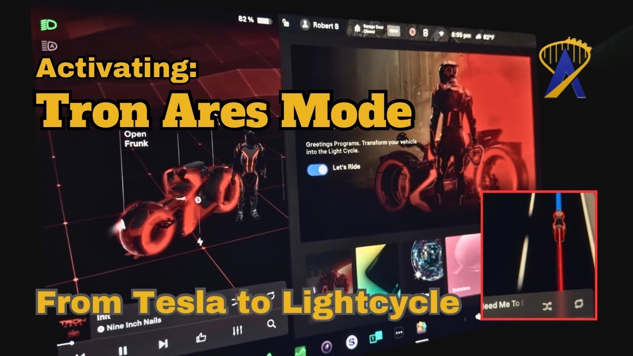 Activating Tron Mode in a Tesla