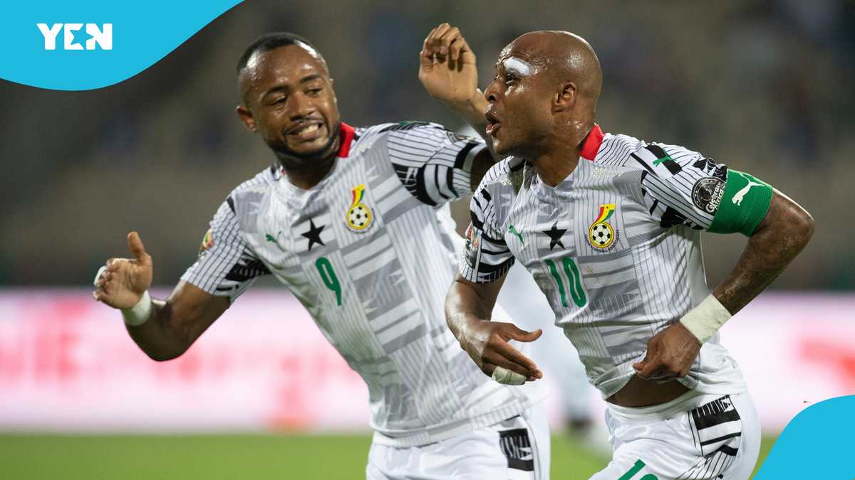 Andre Ayew reacts emotionally after Ghana secures 2026 World Cup ...