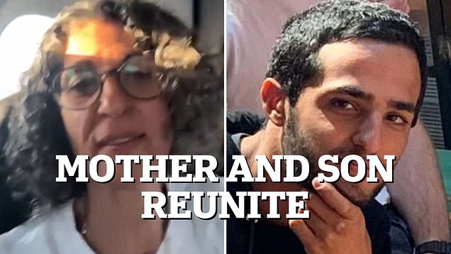 Mother of hostage shares excitement over reuniting with her son