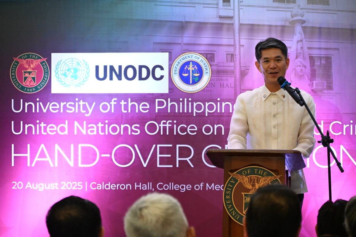 Japan donates forensic equipment to UP’s National Forensics Institute