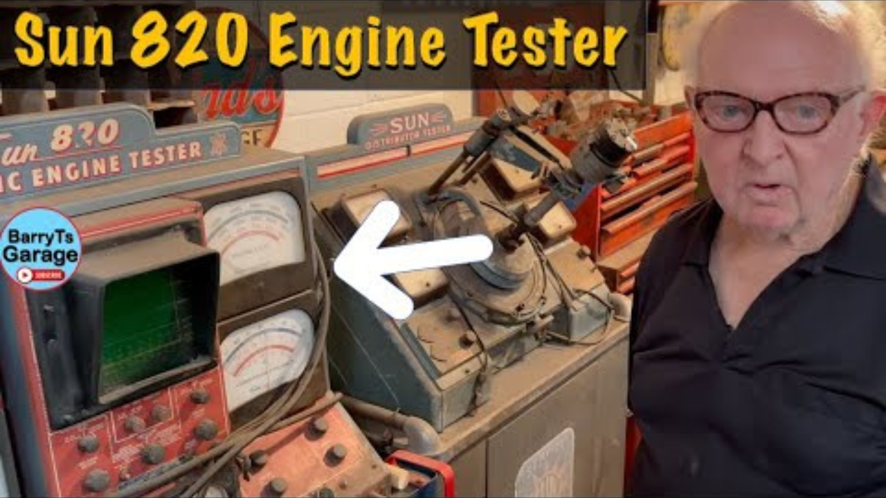Explore the Sun 820 Electronic Engine Tester with Barry T