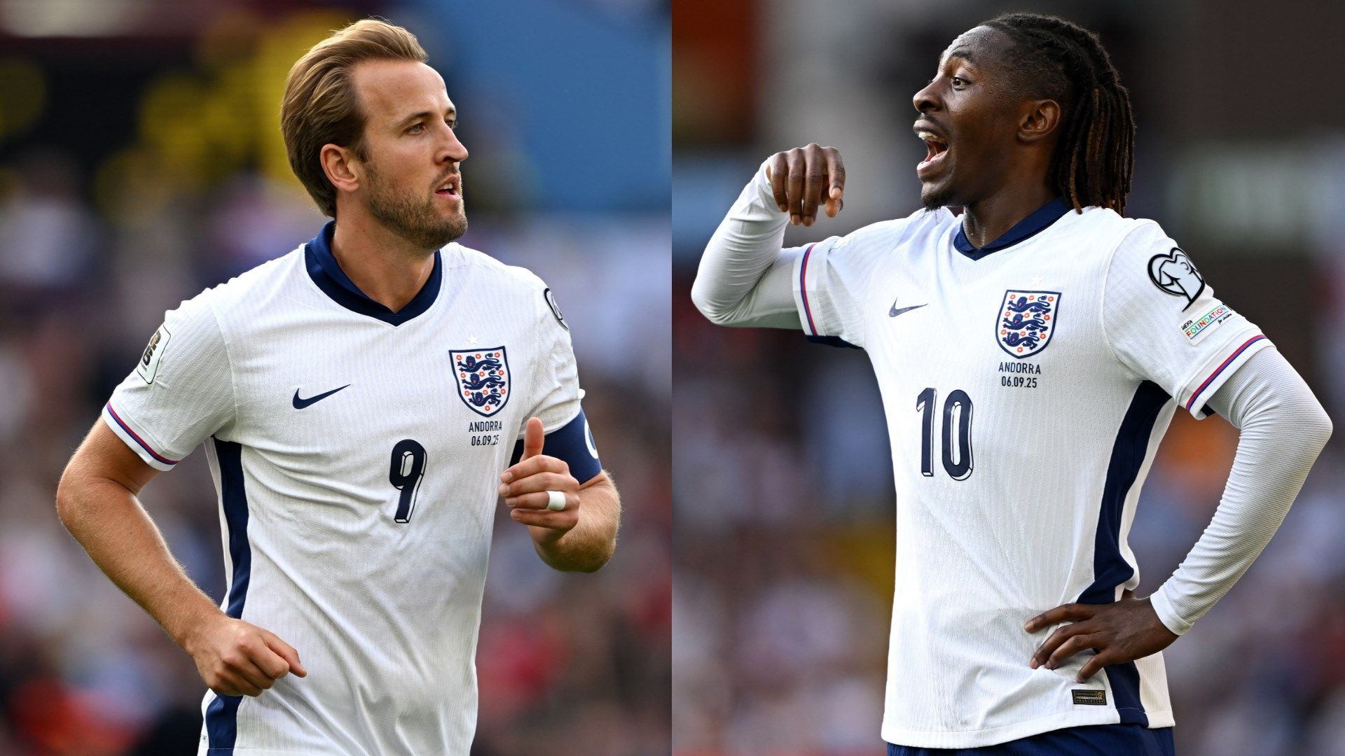 VIDEO: Harry Kane shows off his NFL skills as Eberechi Eze scores touchdown in England training