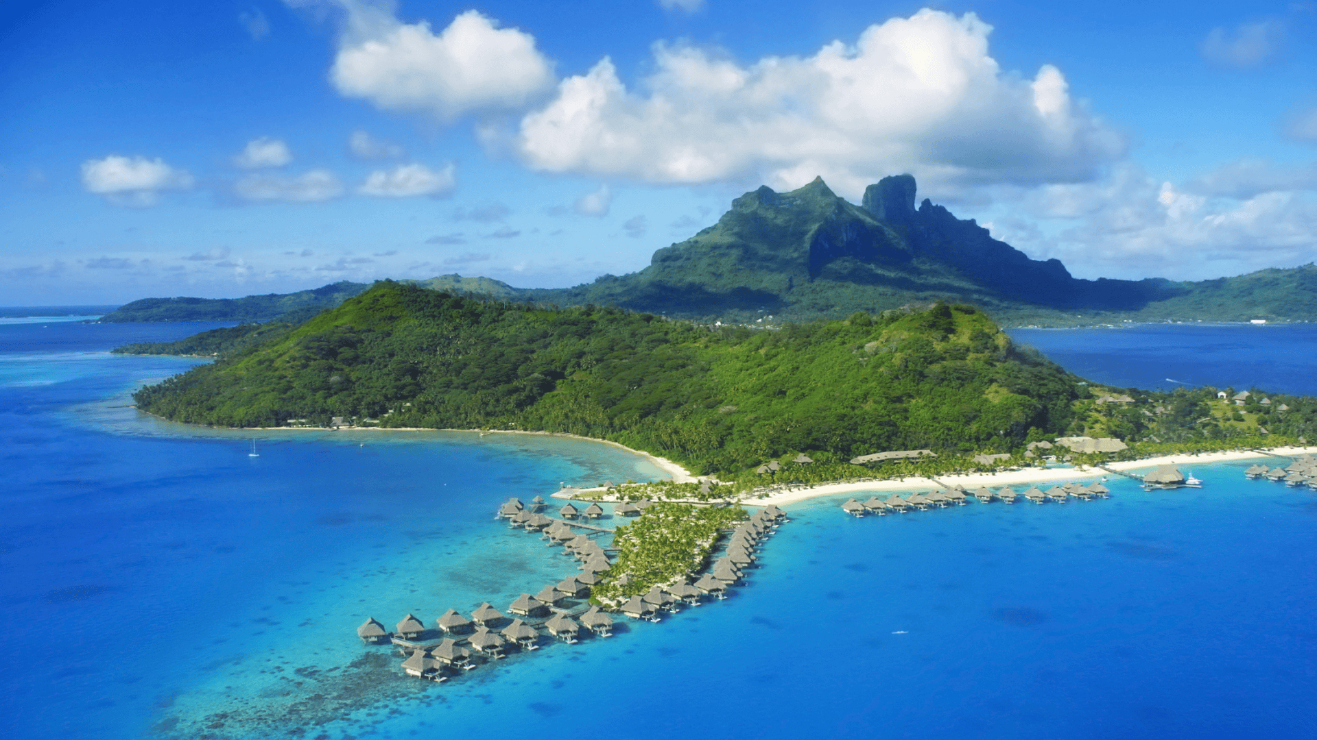 Cette plage de Bora Bora est l’une des plus belles de la Polynésie ...