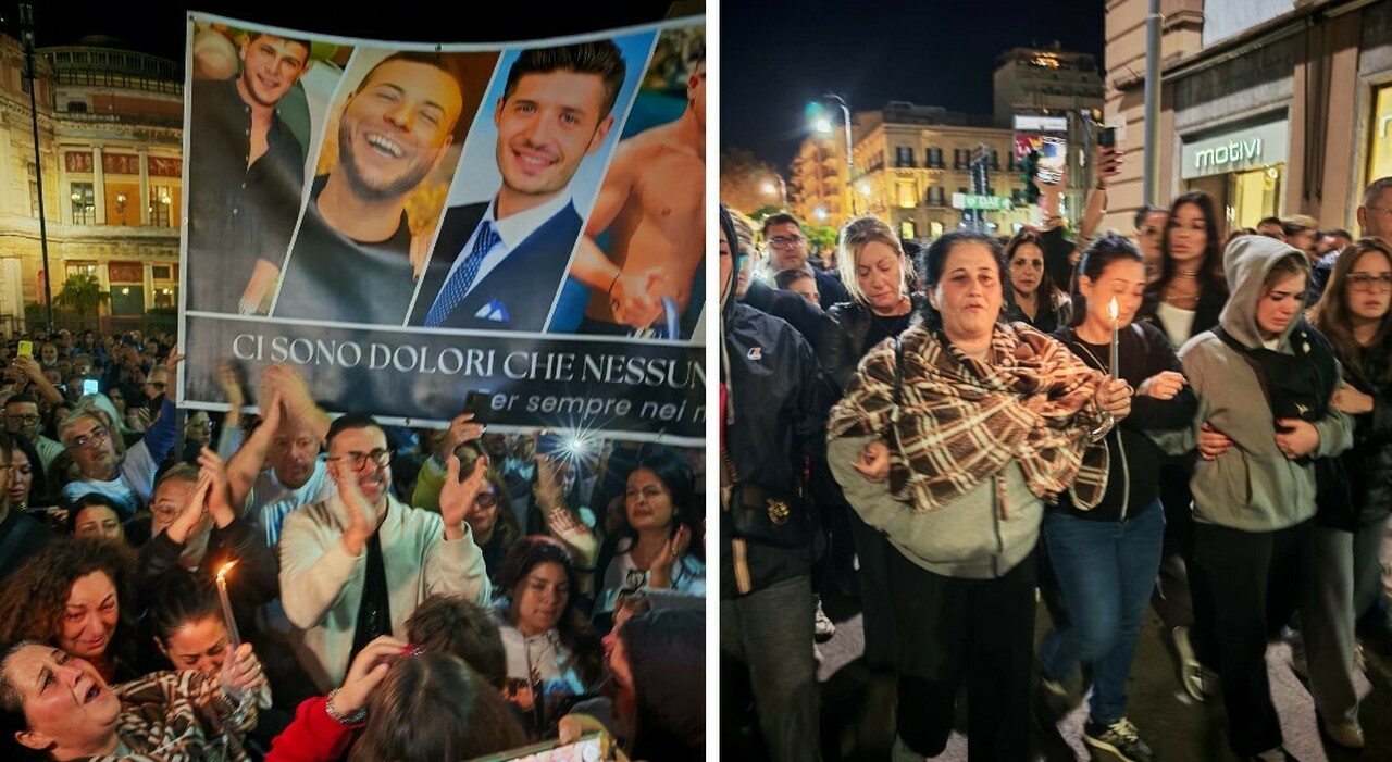 La morte di Paolo Taormina, fiaccolata a Palermo: duemila in piazza ...