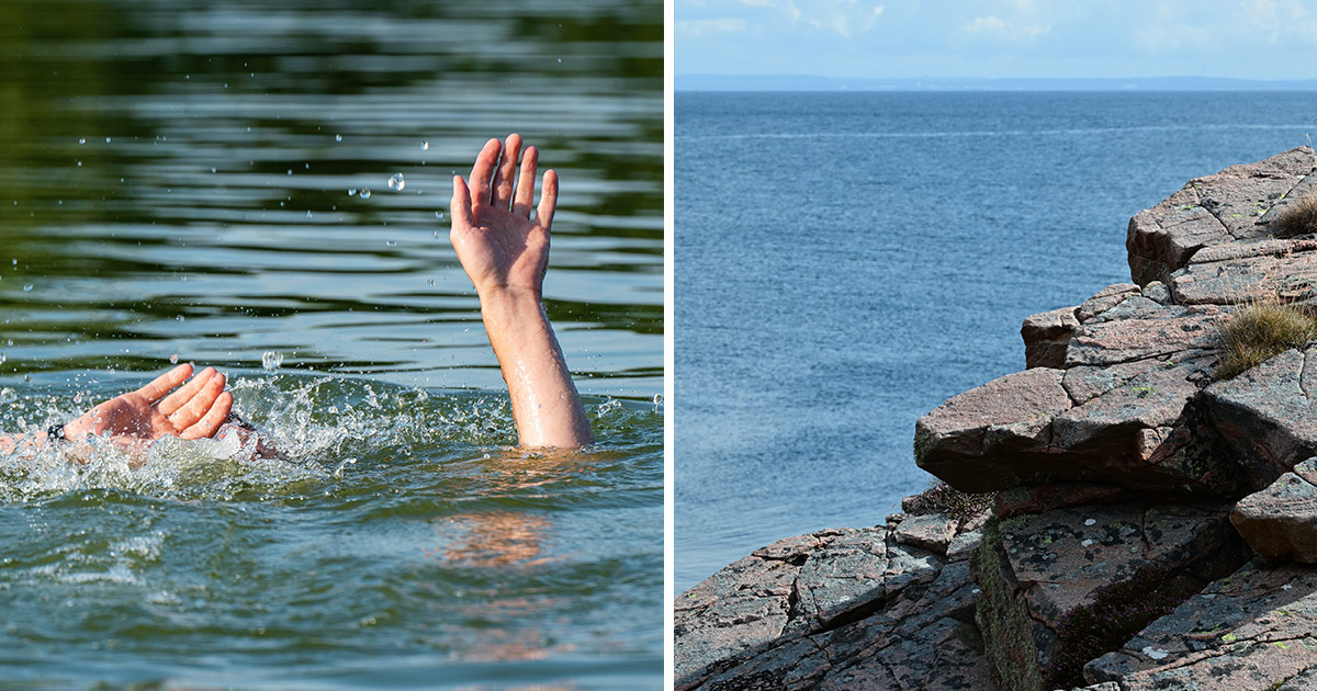 15-årig kastade sig i flod – kunde inte simma och dog