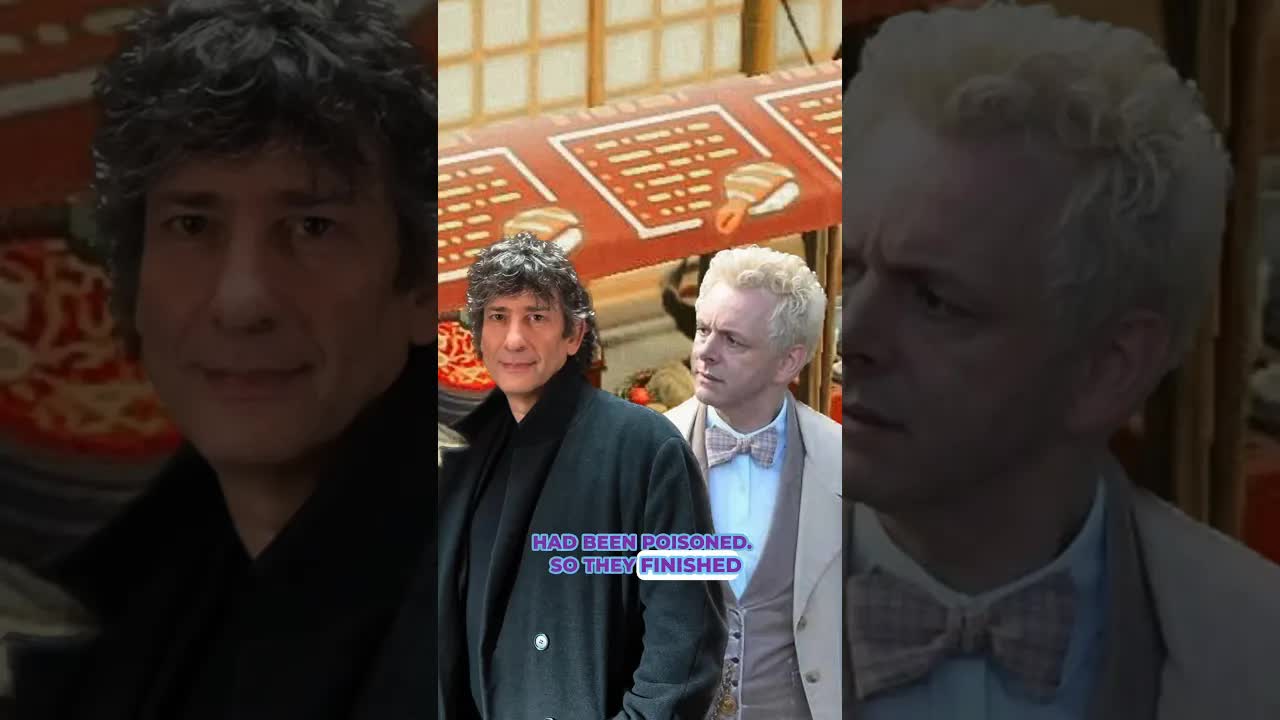 The Good Omens Sushi Story Explained. 🤯 #goodomens