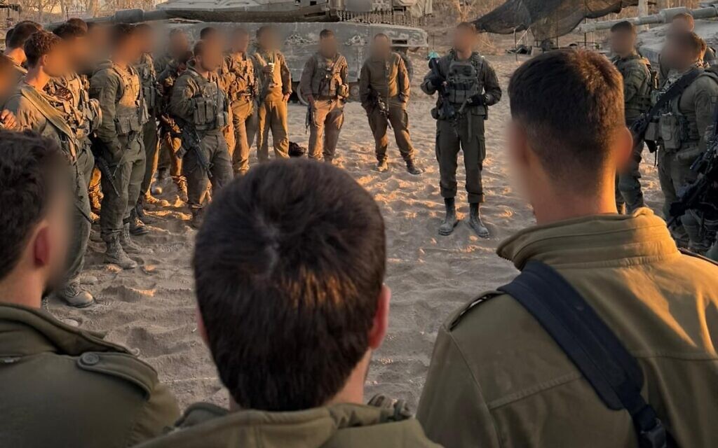 Commander of hostage Matan Angrest’s IDF unit says troops are ‘waiting ...