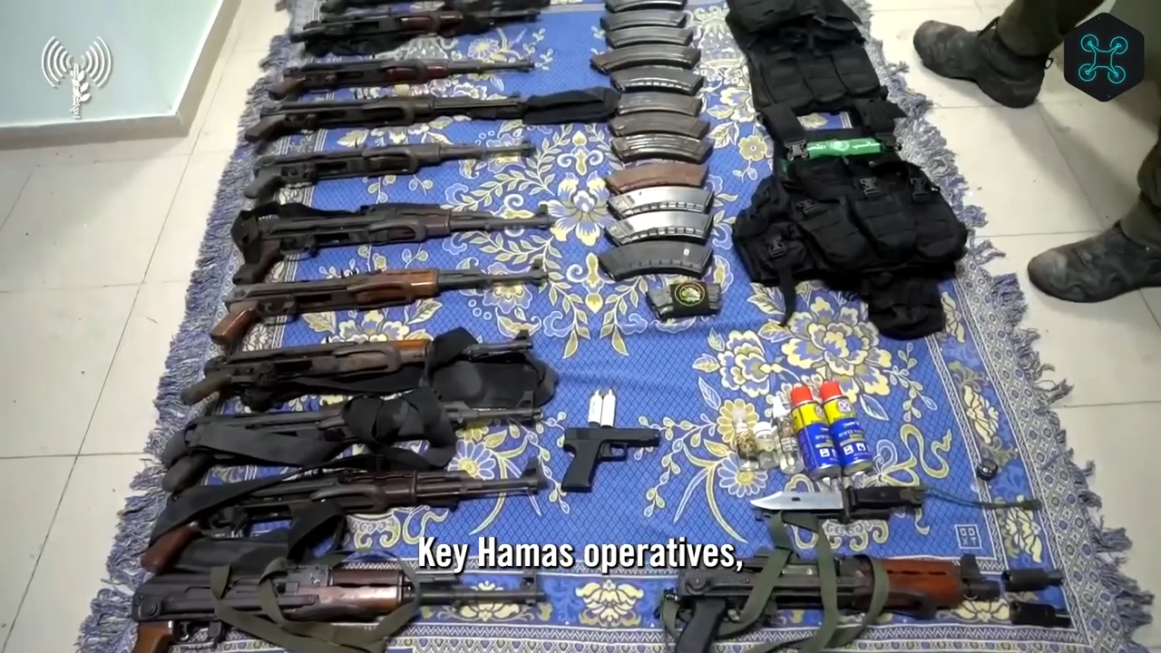 Hamas Fighters Operate From Schools, Mosques and Civilian Structures