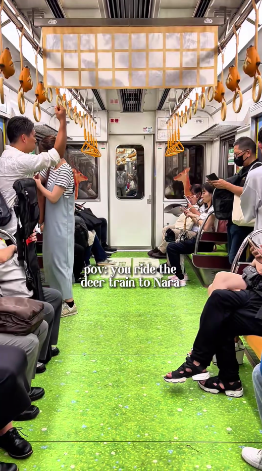 The Rare Nara Shika Train You’re Lucky to Catch in Japan