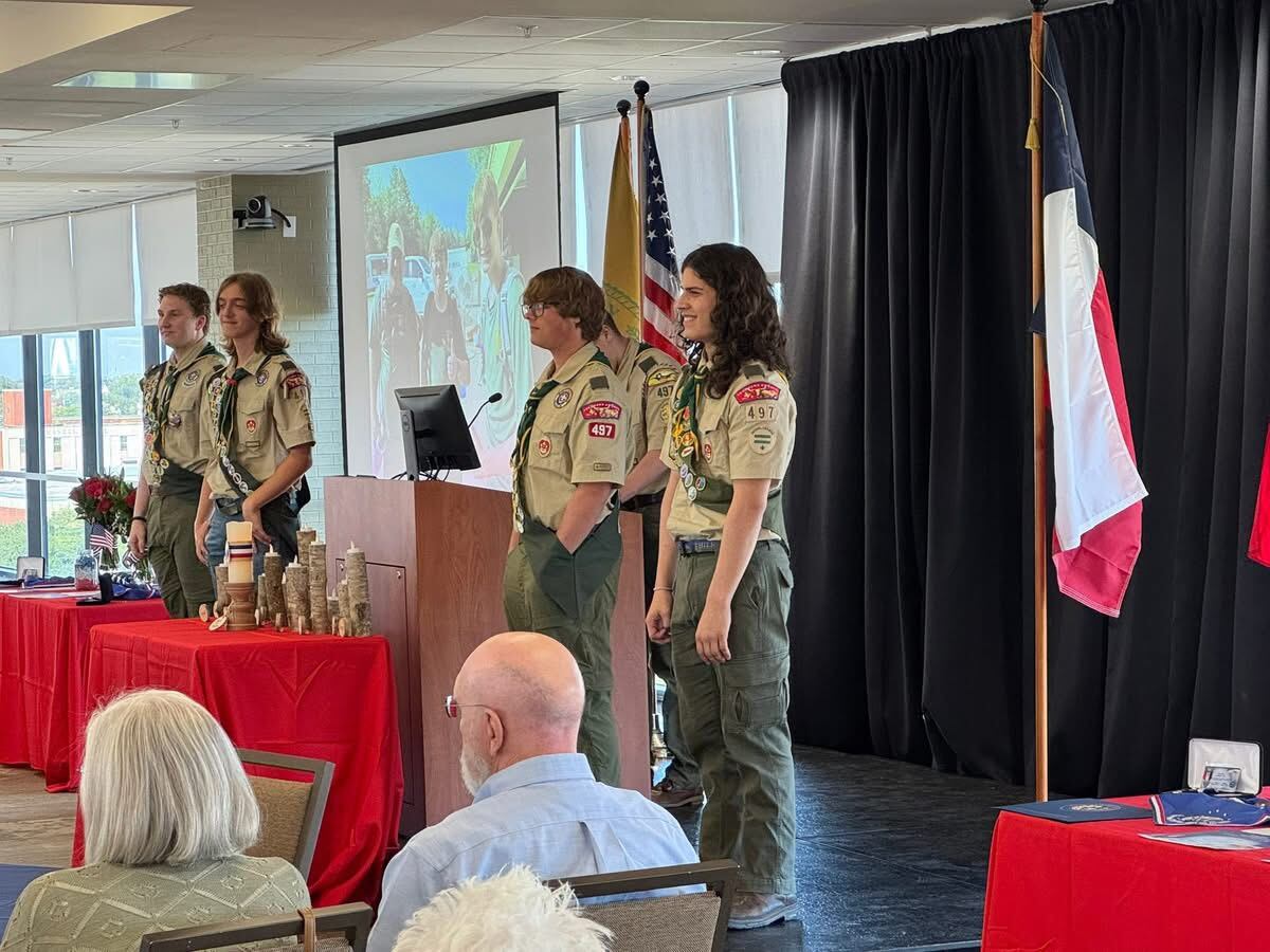 Four Troop 497 scouts awarded Eagle Scout Rank in special ceremony