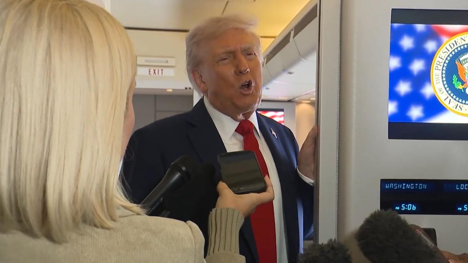 Trump: 'I want to find out about Blair'