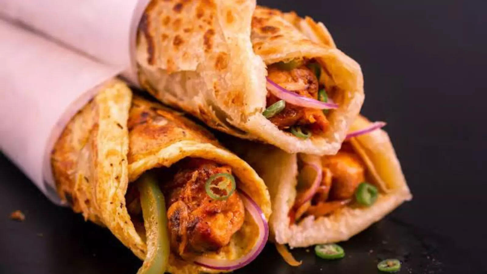 India’s Kathi Roll Achieves Global Fame in Top 10 Wraps Ranking