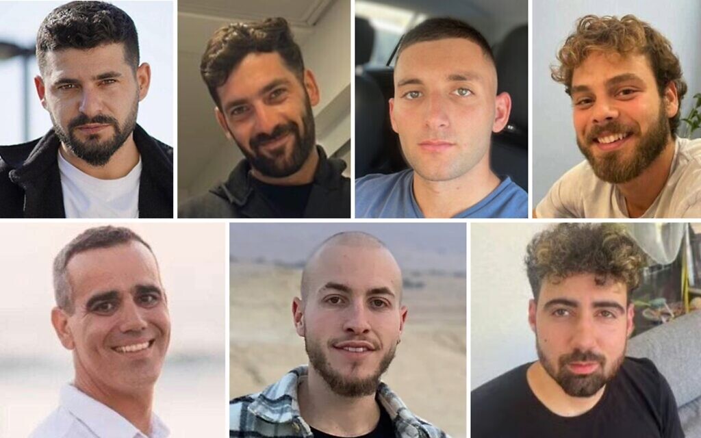 Seven Israeli hostages released to IDF, heading home after two years in ...