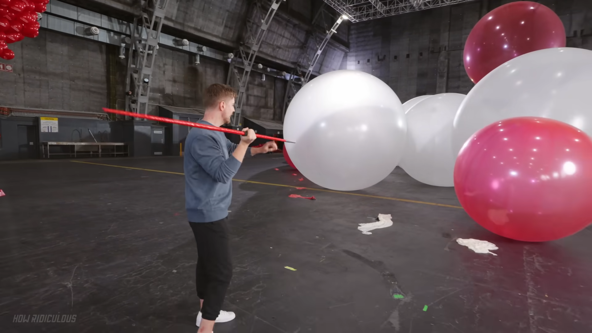 The craziest giant balloon contest with MrBeast