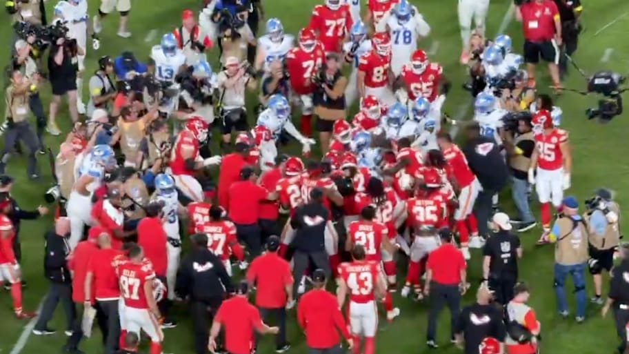 Brian Branch, JuJu Smith-Schuster Ignite Postgame Fight After Chiefs ...