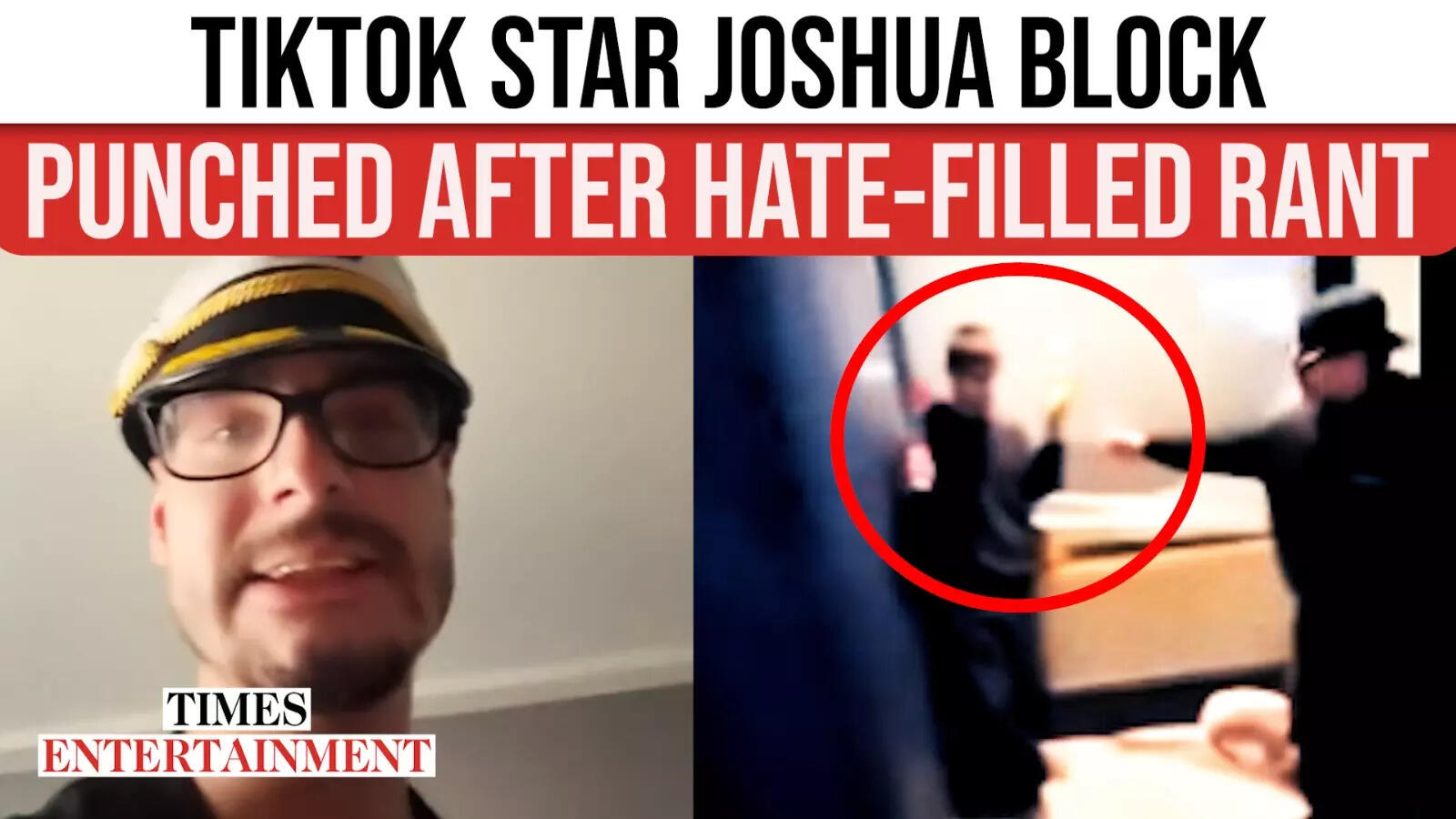 TikTok Influencer Joshua Block PUNCHED After Anti-Immigrant Rant In ...