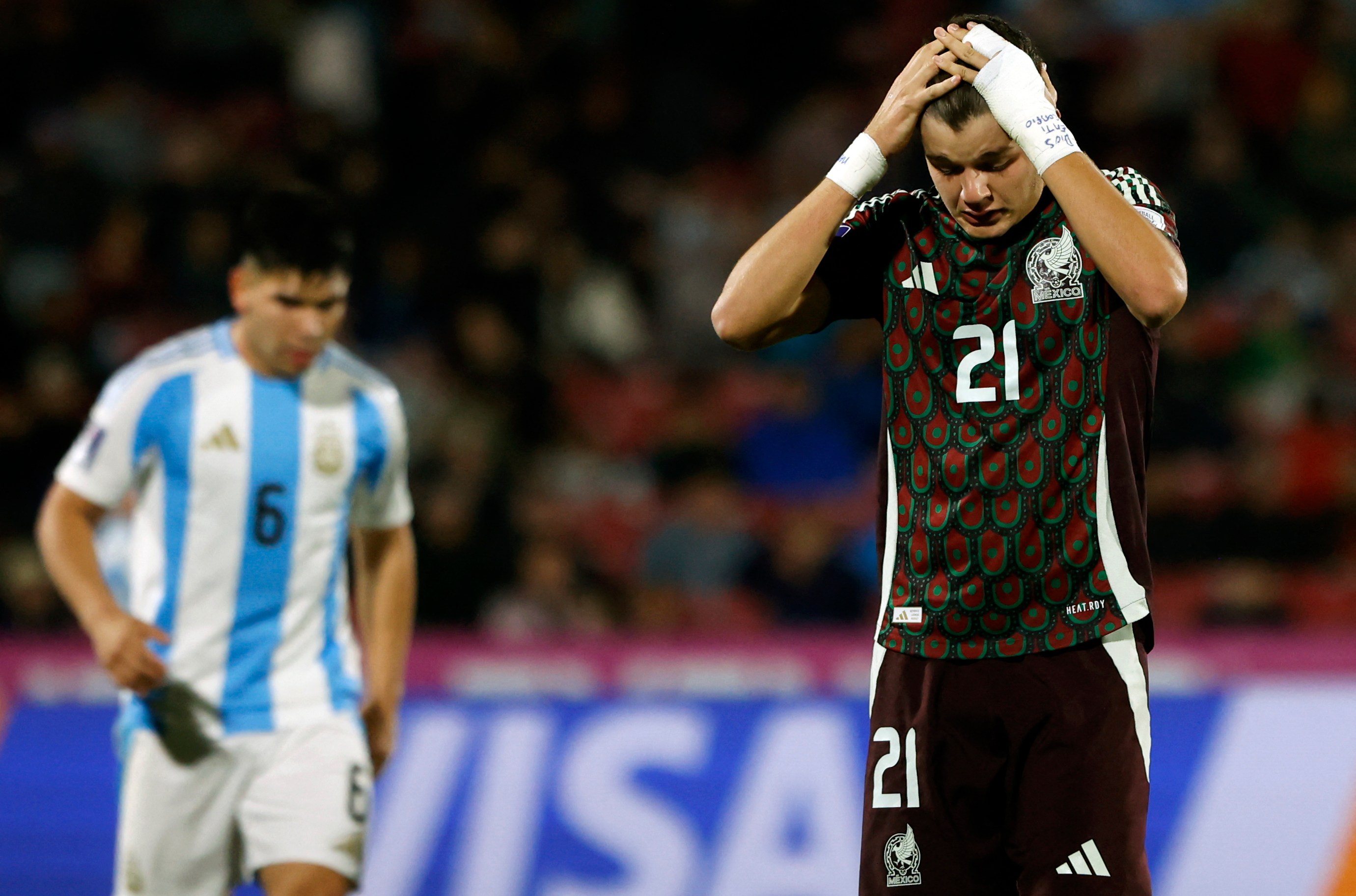 Argentina eliminate Mexico from the 2025 U20 World Cup