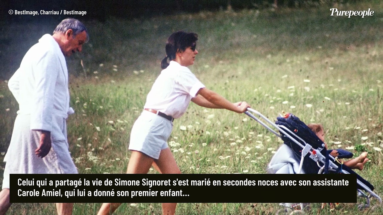 Yves Montand : Son fils unique Valentin, qu'il a eu très tardivement ...
