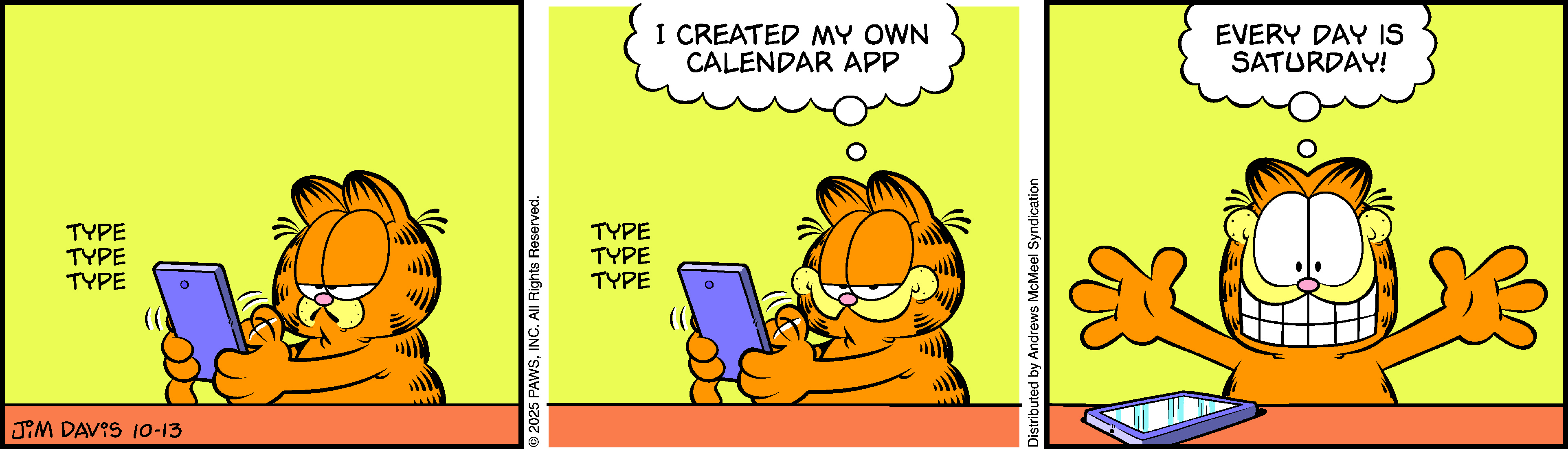 Garfield by Jim Davis