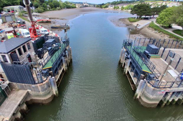 Truro’s flood defences transformed with new tidal barrier and reservoir ...