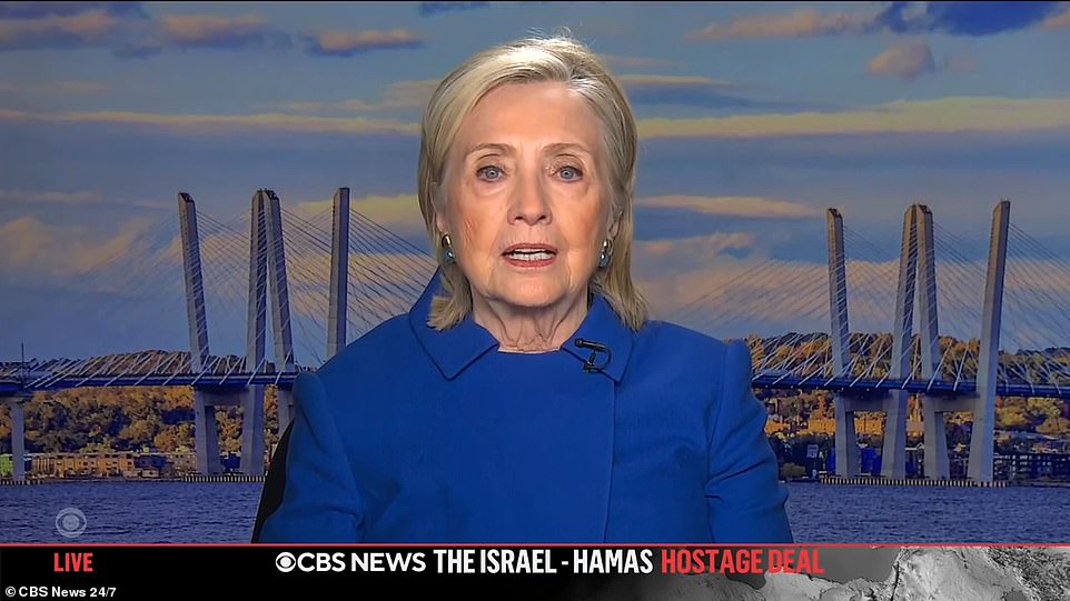 Hillary Clinton publicly praises Trump on Gaza deal