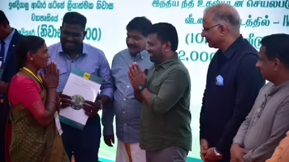 India will build 65,000 houses in Sri Lanka... Another phase of this special project has begun ...