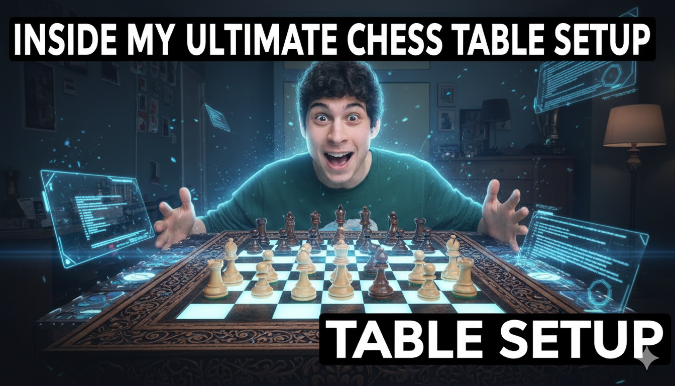 Inside My Ultimate Chess Table Setup
