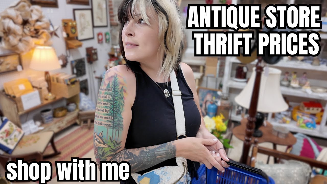 Scoring Thrift Store Deals at the Antique Mall | Crazy Lamp Lady ...