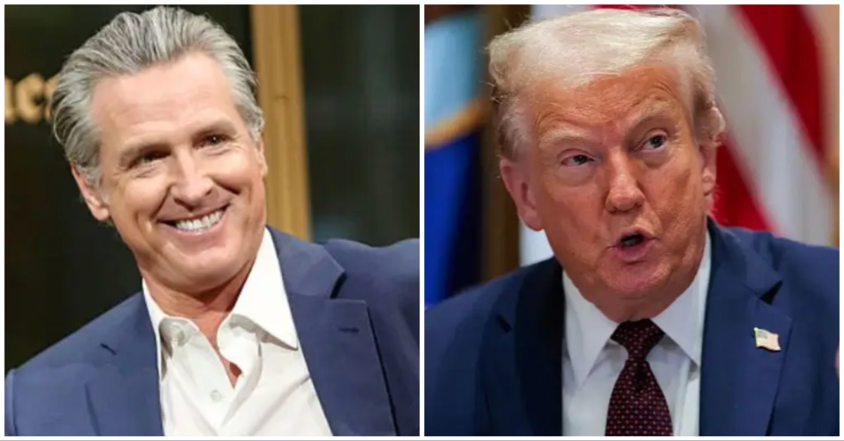‘Haha’:Gavin Newsom Drops a Savage Three Word Bomb After Trump’s Nobel ...