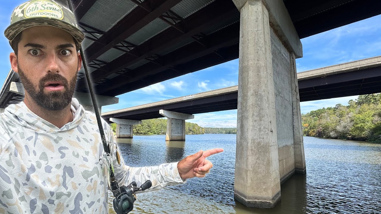Busy highway bridge produces nonstop loaded fishing action