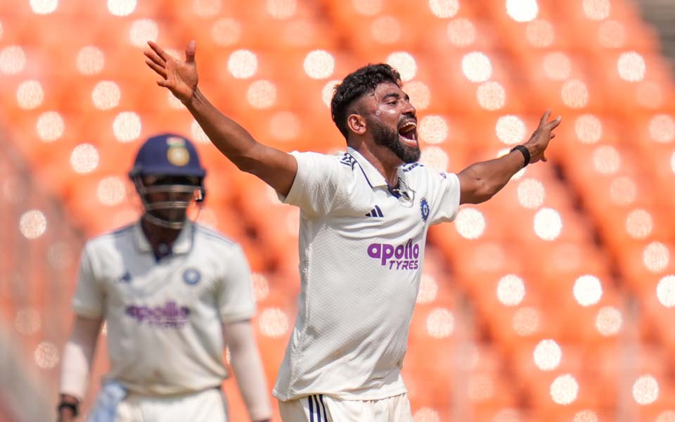 Mohammed Siraj named Hyderabad captain following ODI comeback