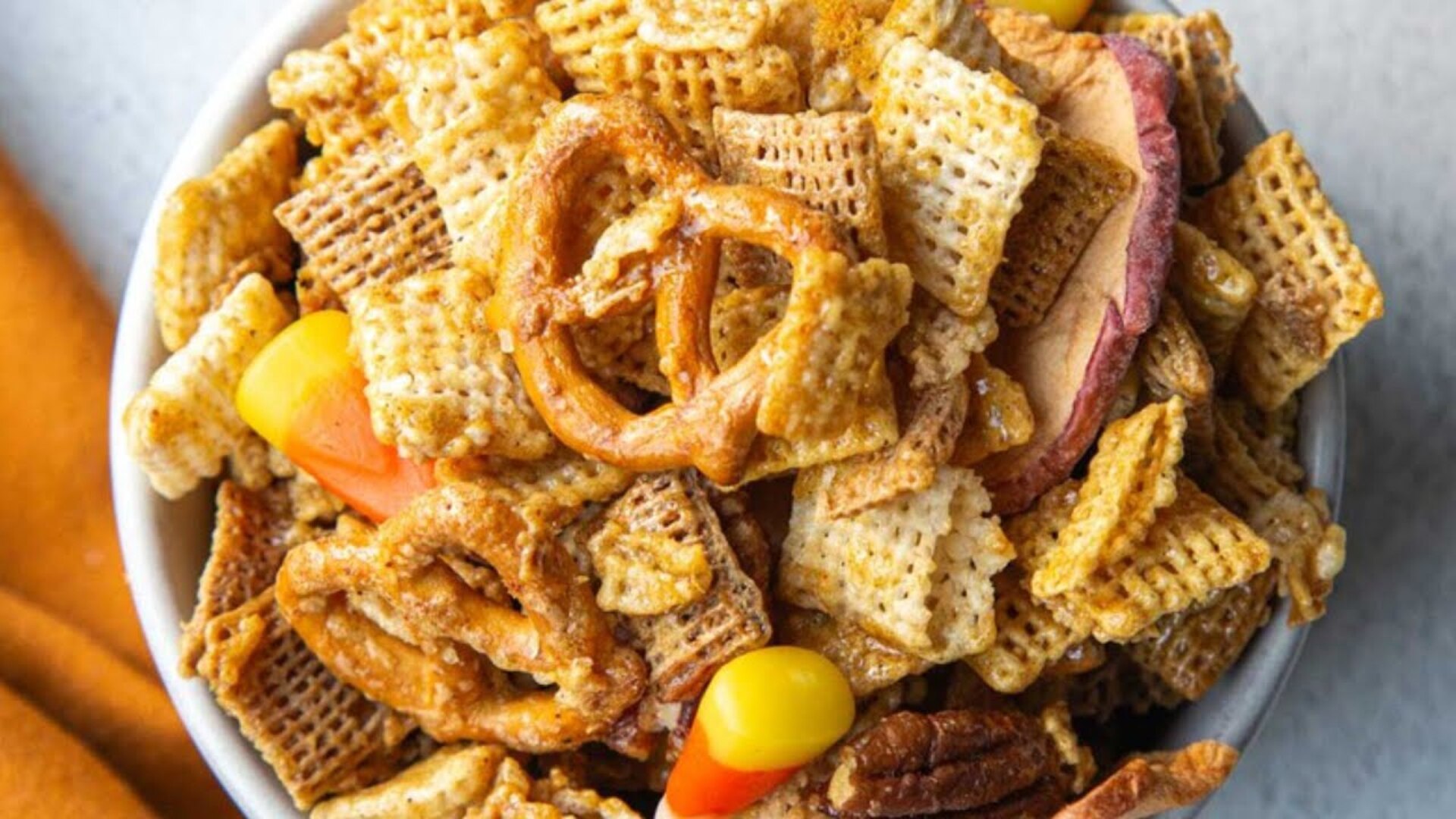 Homemade "Autumn Harvest" Chex Mix Recipe