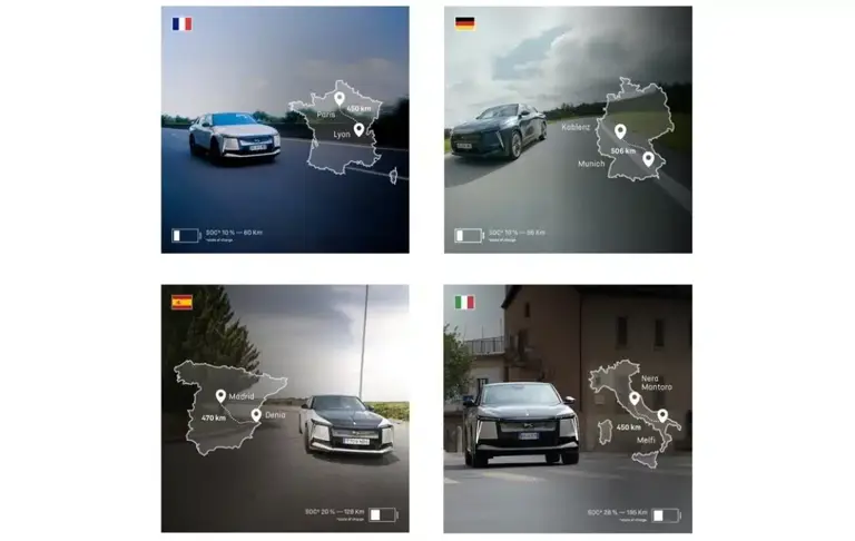 DS N°8: l’elettrica che percorre oltre 500 km in autostrada senza ...