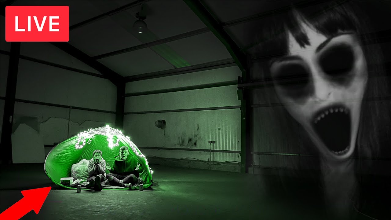 Spending the night in abandoned warehouse regret captured