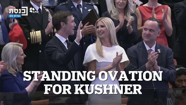 Jared Kushner and Ivanka Trump receive standing ovation in the Knesset