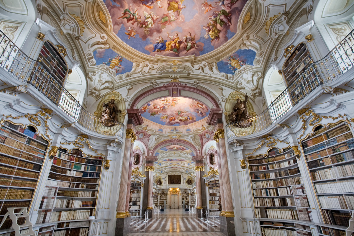 You can visit the real library that looks just like the one in Disney's ...
