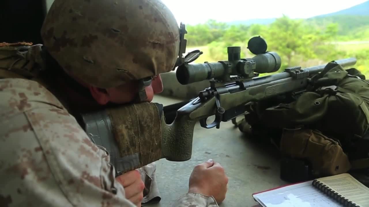 Deadly M107 Sniper Rifle in Action