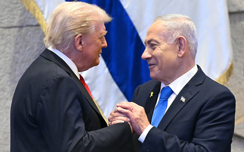 Trump urges Herzog to pardon Netanyahu: ‘Who cares about cigars and ...