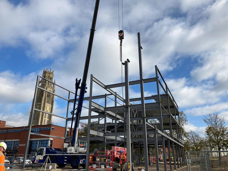 New, multi-use building in Boston starts to take shape as multi-million ...