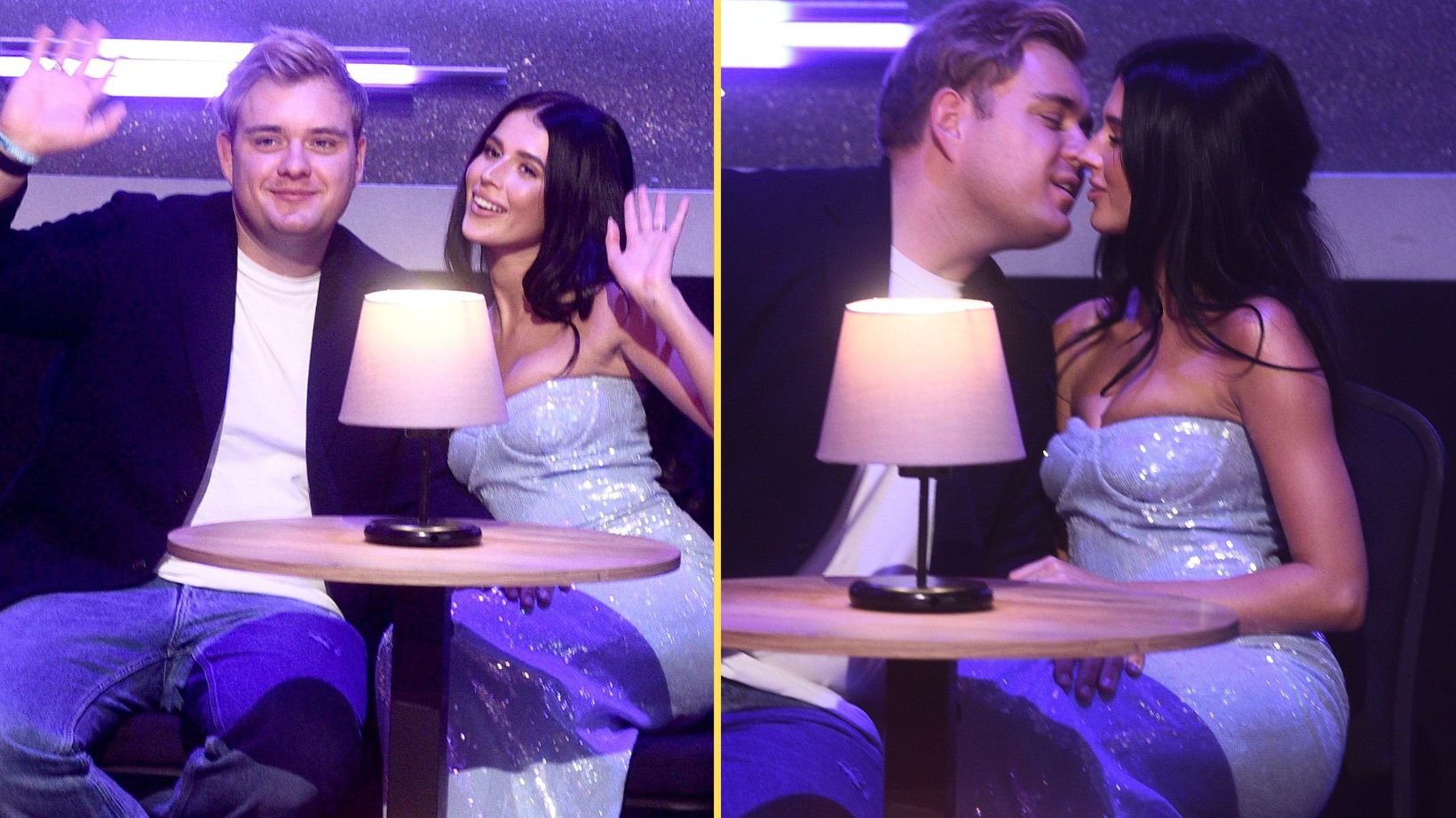 Roxie Węgiel i Kevin Mglej w objęciach na widowni "Tańca z gwiazdami ...