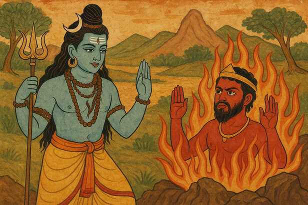 The Forgotten Story of Jalandhara, Born of Shiva’s Fire
