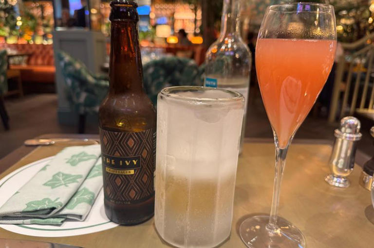 I was one of the first to dine at The Ivy. I've never seen so much hype
