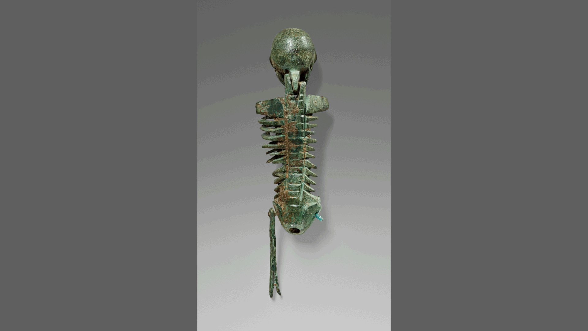 Miniature Skeleton: A ghostly 2,000-year-old party favor from a Roman ...