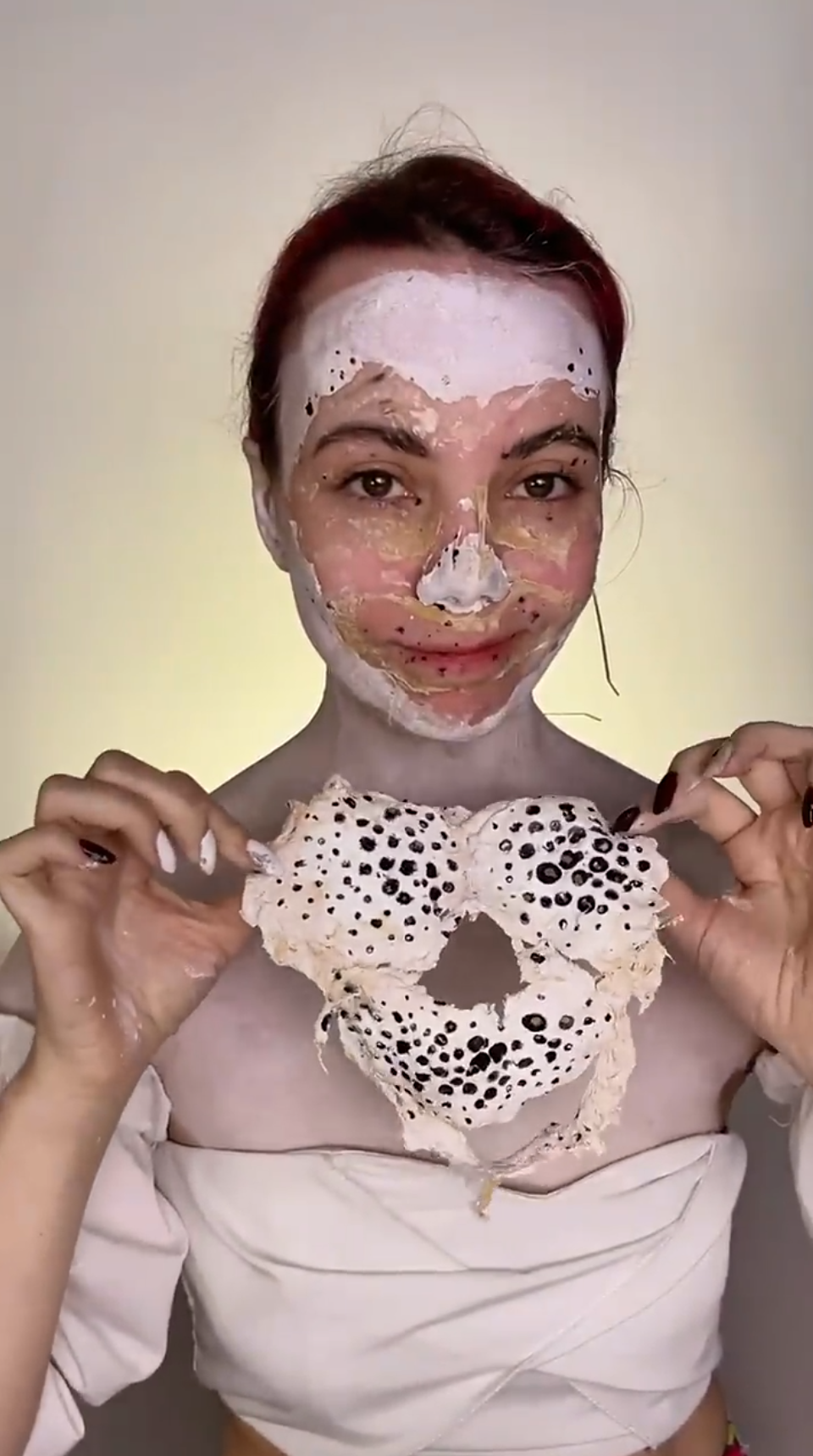 Trypophobia Halloween Makeup Application And Removal