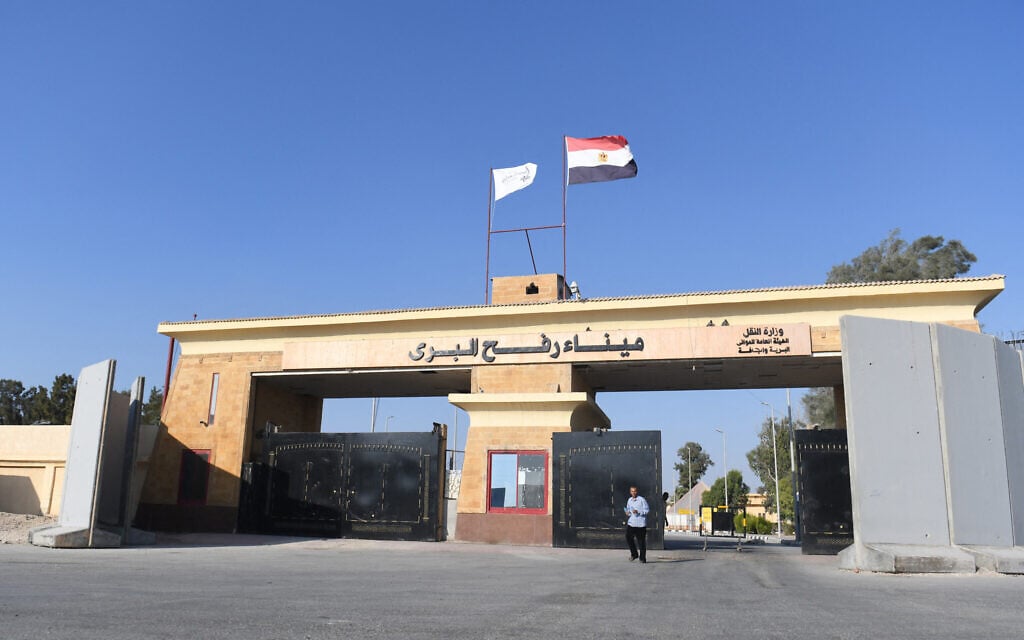 EU says its monitoring mission at Rafah pedestrian crossing to restart ...