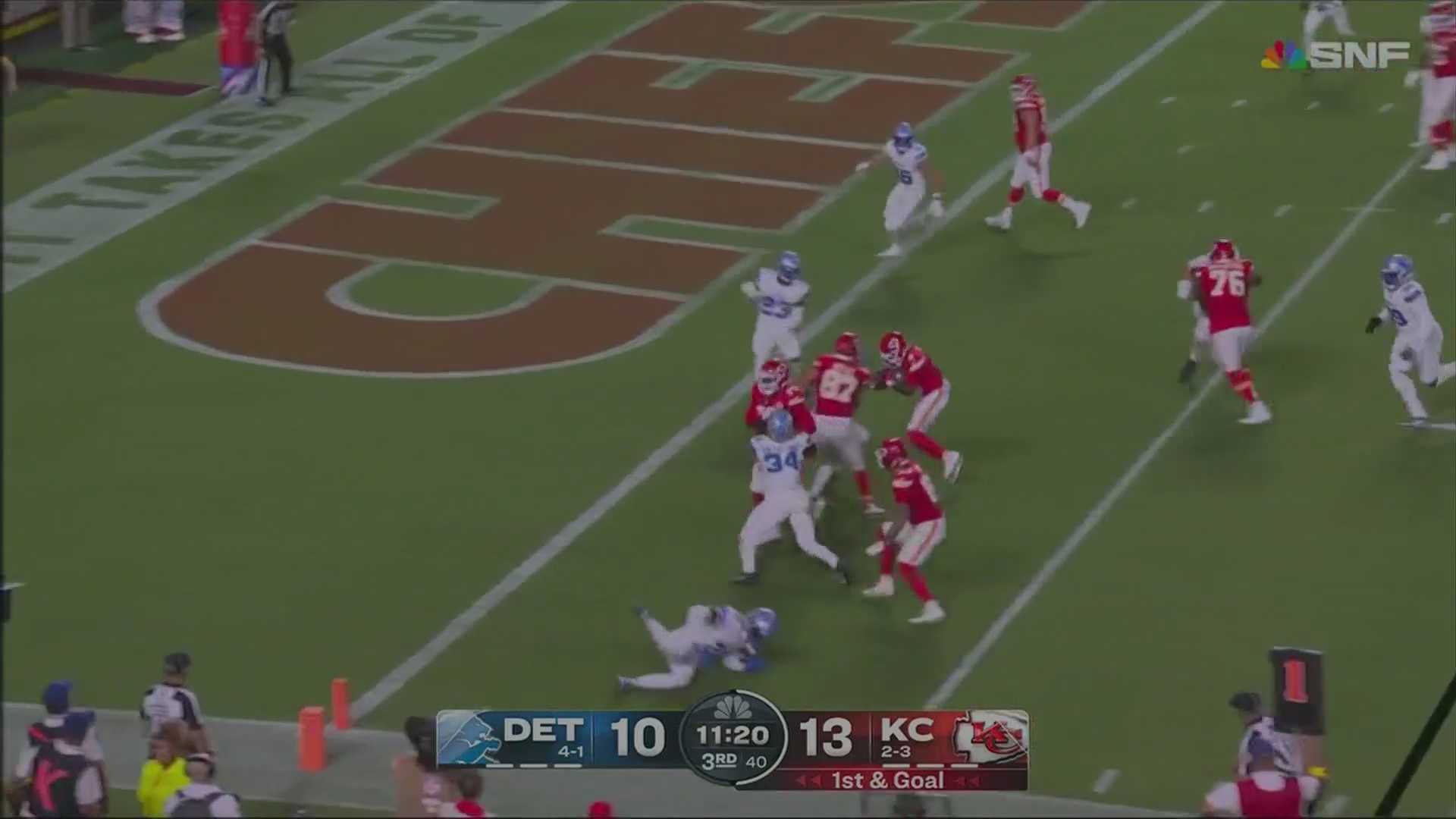 Lions fall to Chiefs 30-17, Brian Branch’s frustration leads to fight ...